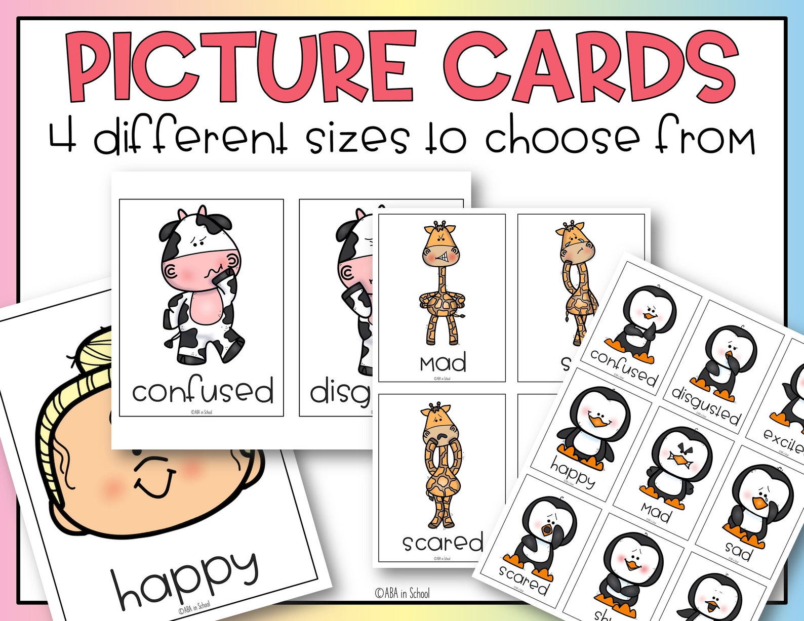 Emotions Bingo Identifying Feelings Digital and Print - Etsy