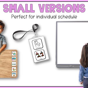 Preschool Visual Schedule: Classroom & Individual Use (digital Download ...