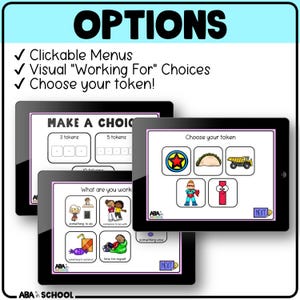 Visual Token Board Bundle: ABA Behavior Support, Autism Classroom ...