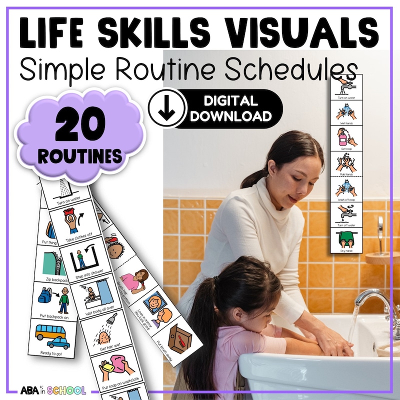 Visual Schedule - Etsy