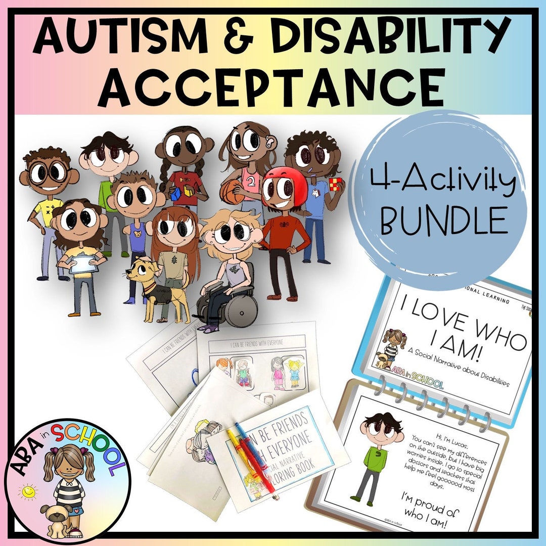 Autism Awareness and Acceptance Disability & Inclusion Social Emotional ...