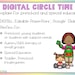 Digital Circle Time Template Customizable for Preschool & Special ...