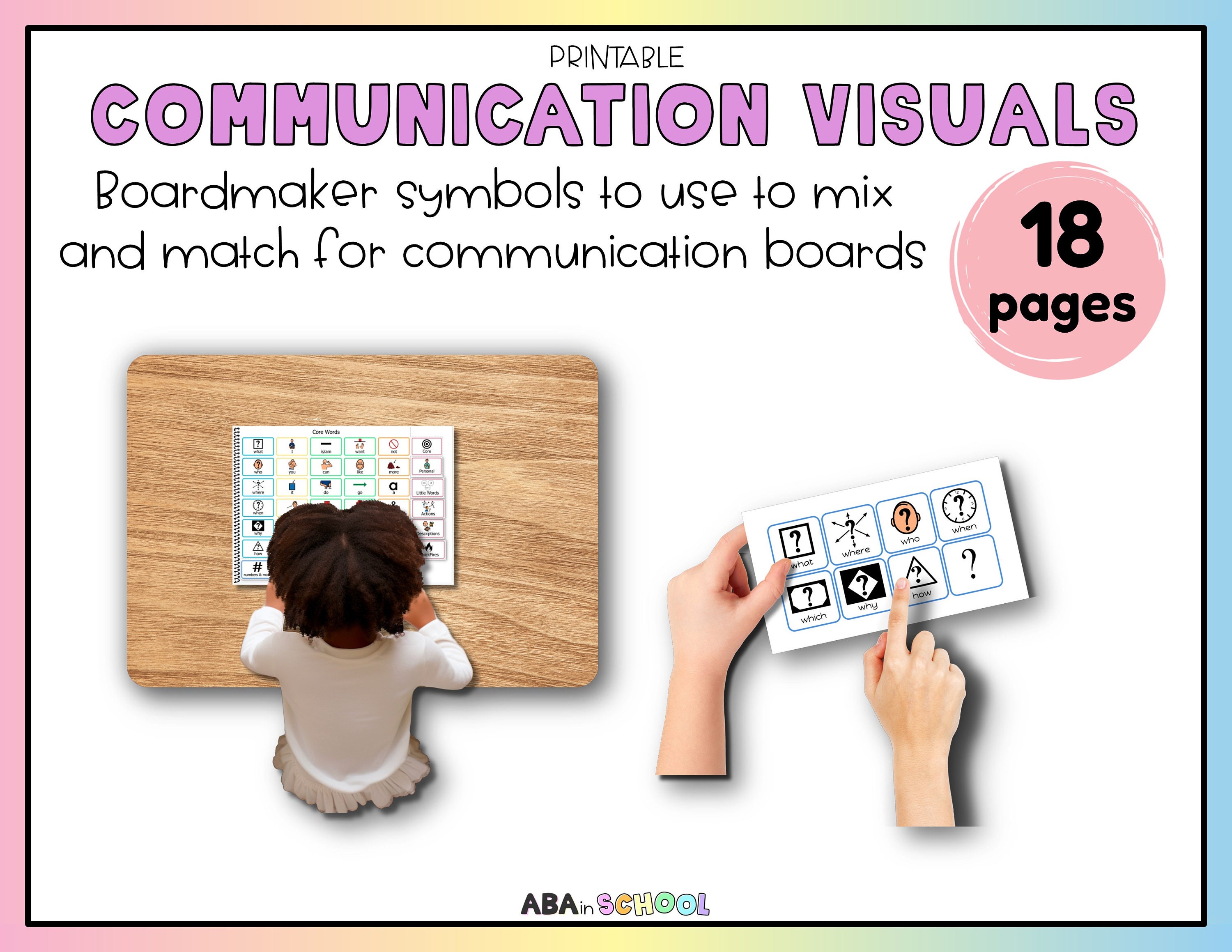 Wh Questions With Visuals Choices Requesting WHY Questions Special ...