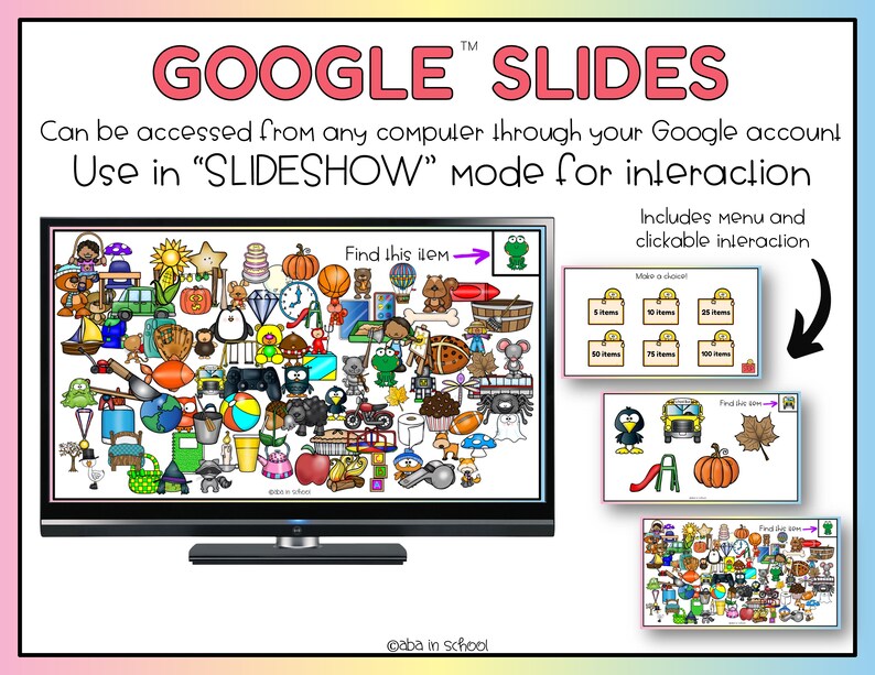 FALL Hidden Pictures Scavenger Hunt Preschool Activity Digital & Print ...