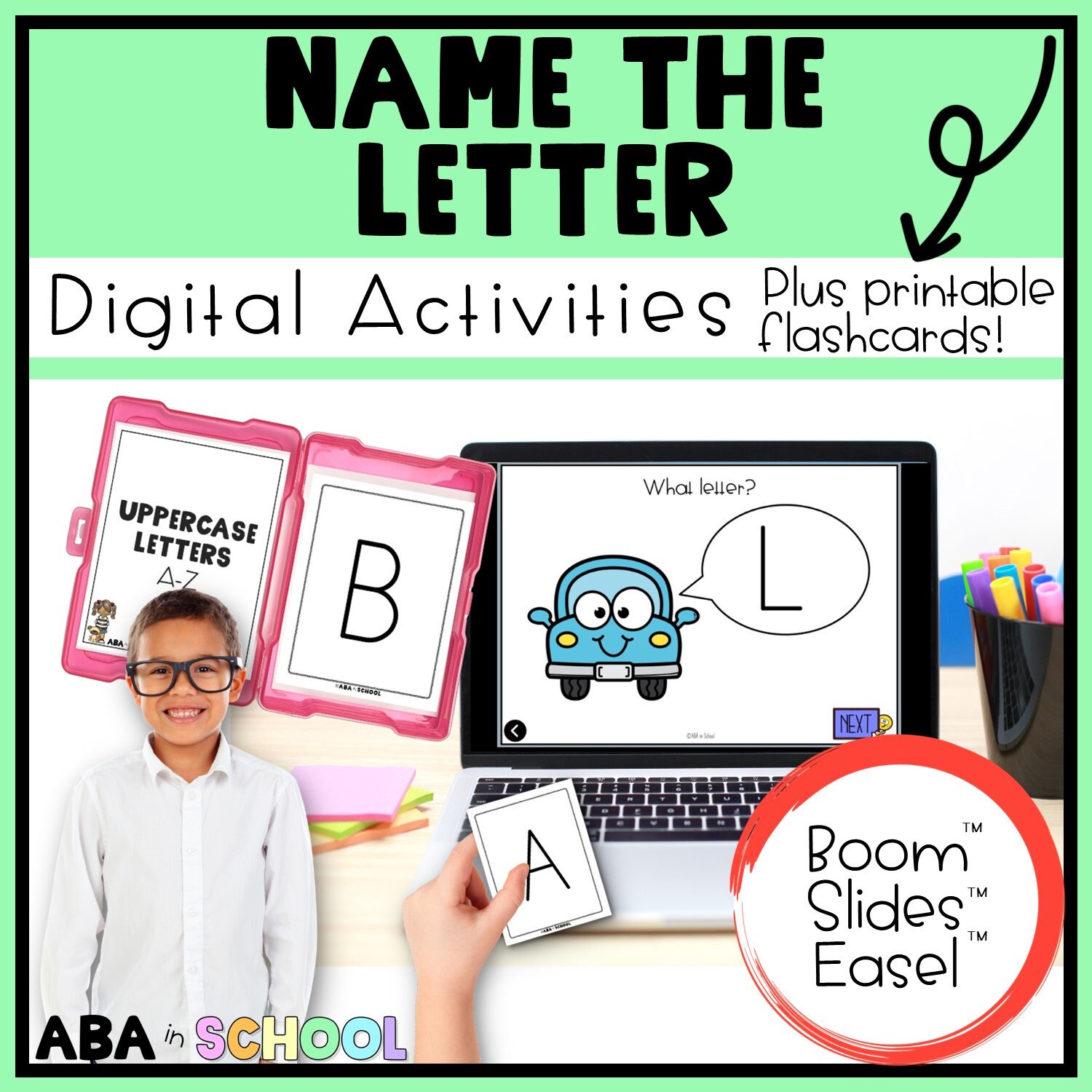 Alphabet Activities BUNDLE Receptive & Naming Letters - Etsy