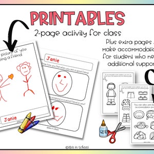 Autism Social Narrative | Ways to Help a Friend | Preschool Social ...