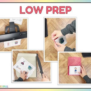 Prepositions Flashcards for Task Cards Activities and Speech Therapy ...