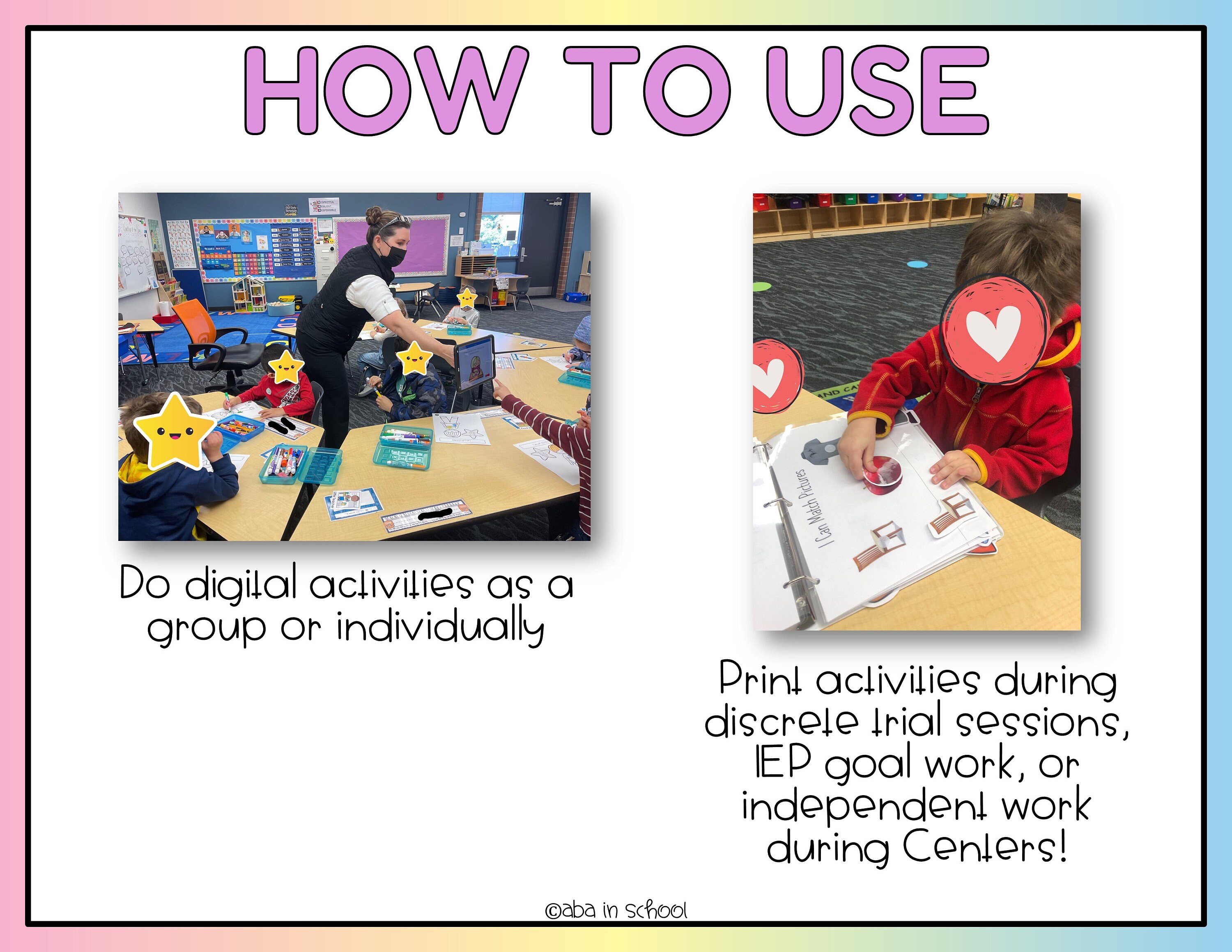 Matching Pictures Visual Discrimination | ABLLS-R Materials B5 ...
