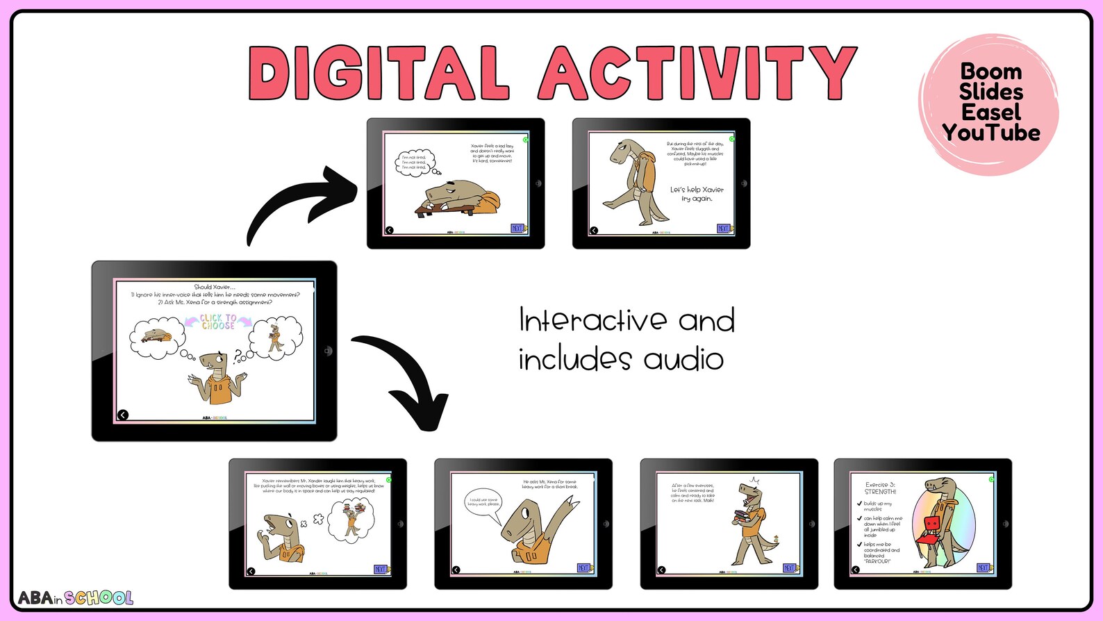 Exercise Social Story Emotional Regulation Social Stories - Etsy