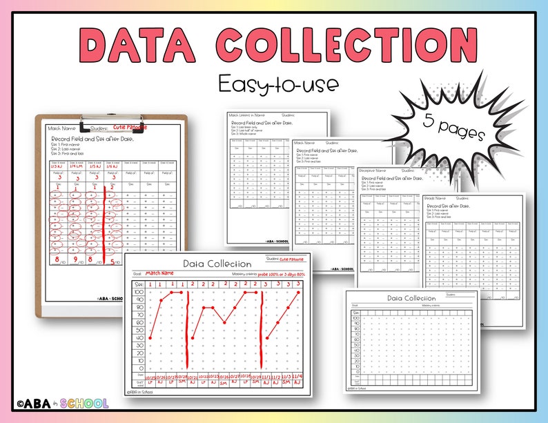 Personalized Name Practice Kit Circle Time Name Tags for - Etsy