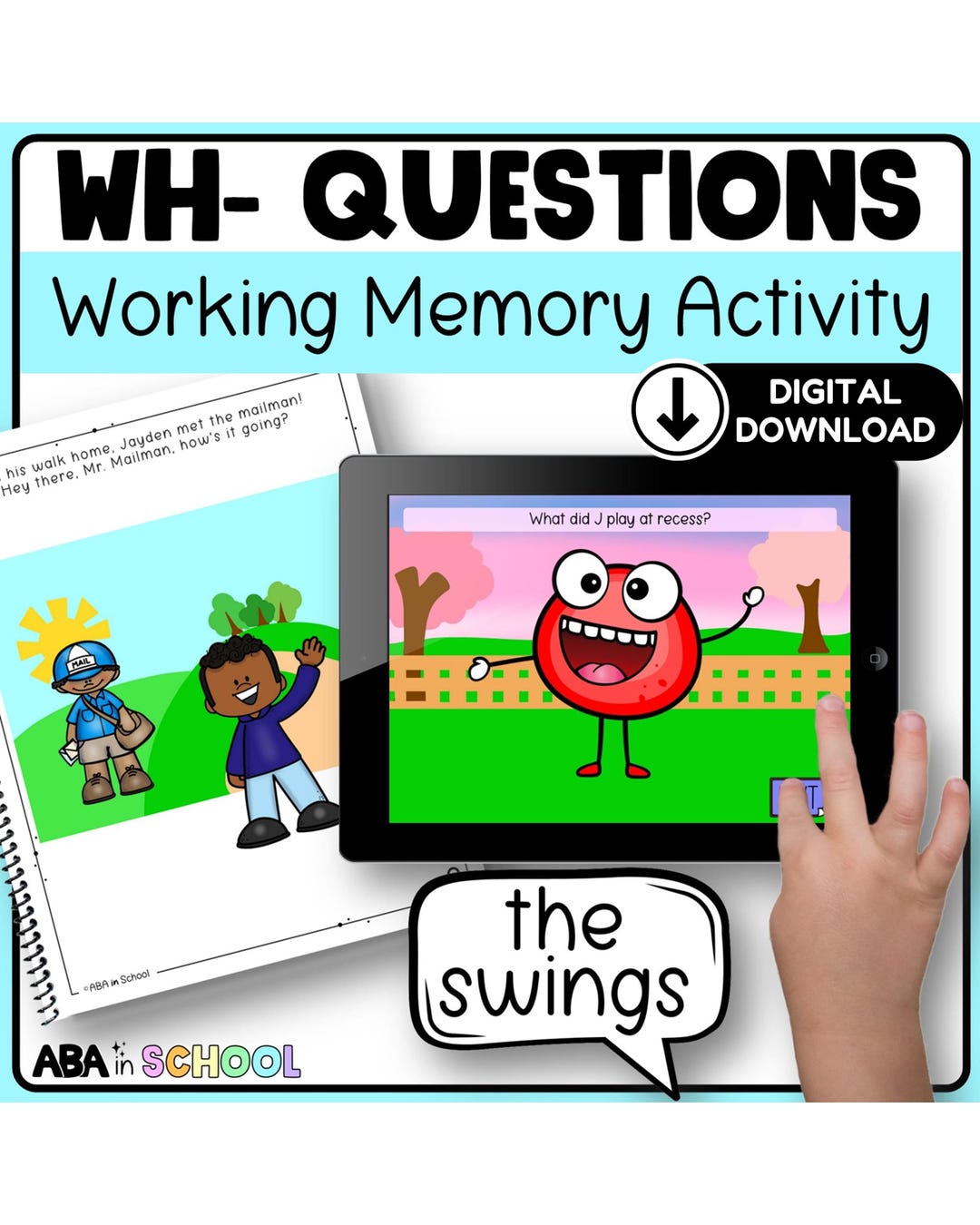 Functional Wh Questions - Working Memory Activities for Speech and ABA ...