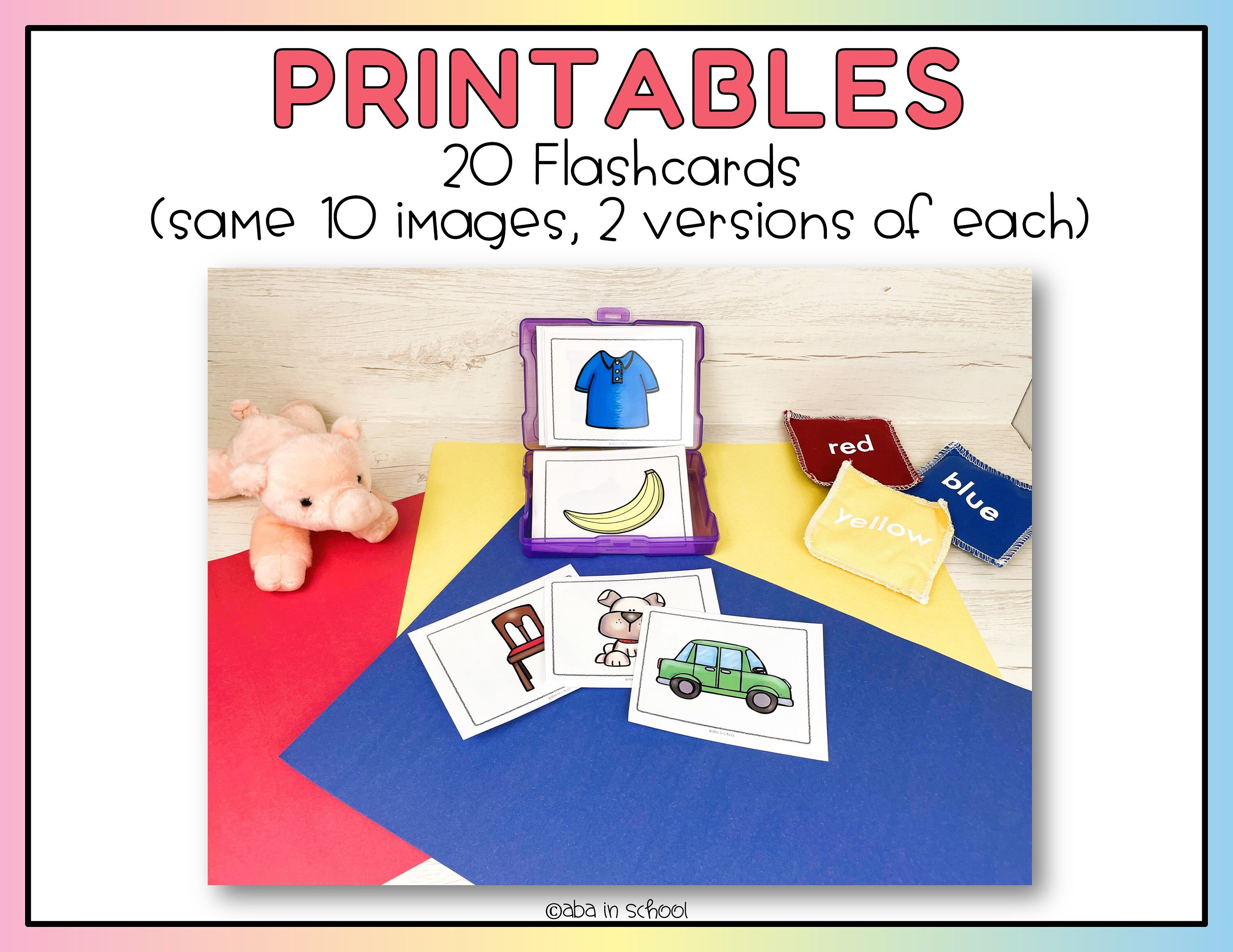 Matching Pictures Visual Discrimination | ABLLS-R Materials B5 ...