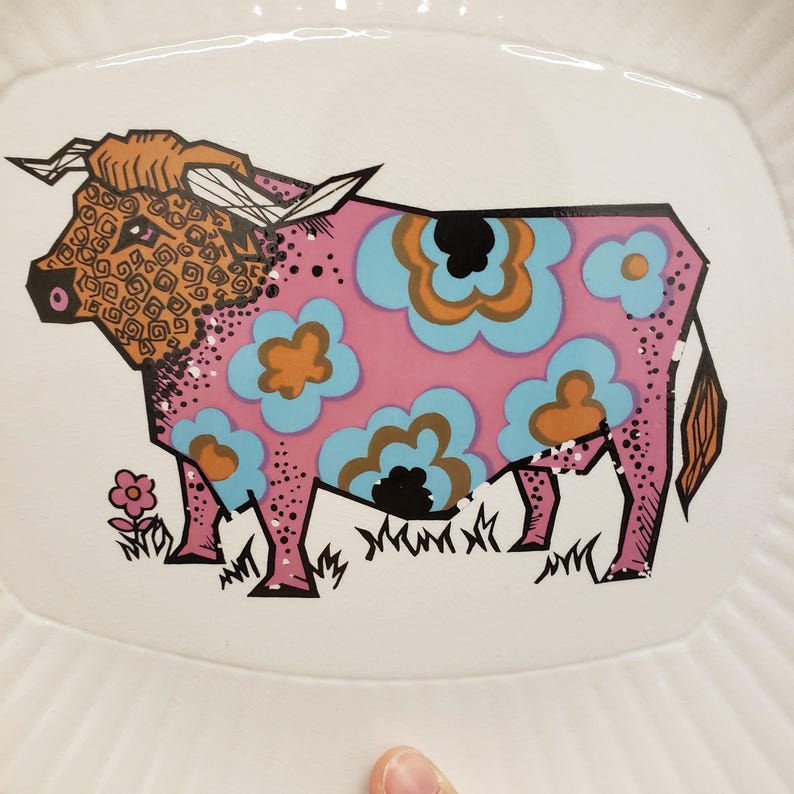 Vintage Ironstone Beefeater Steak / Serving Plate 1960's - Etsy