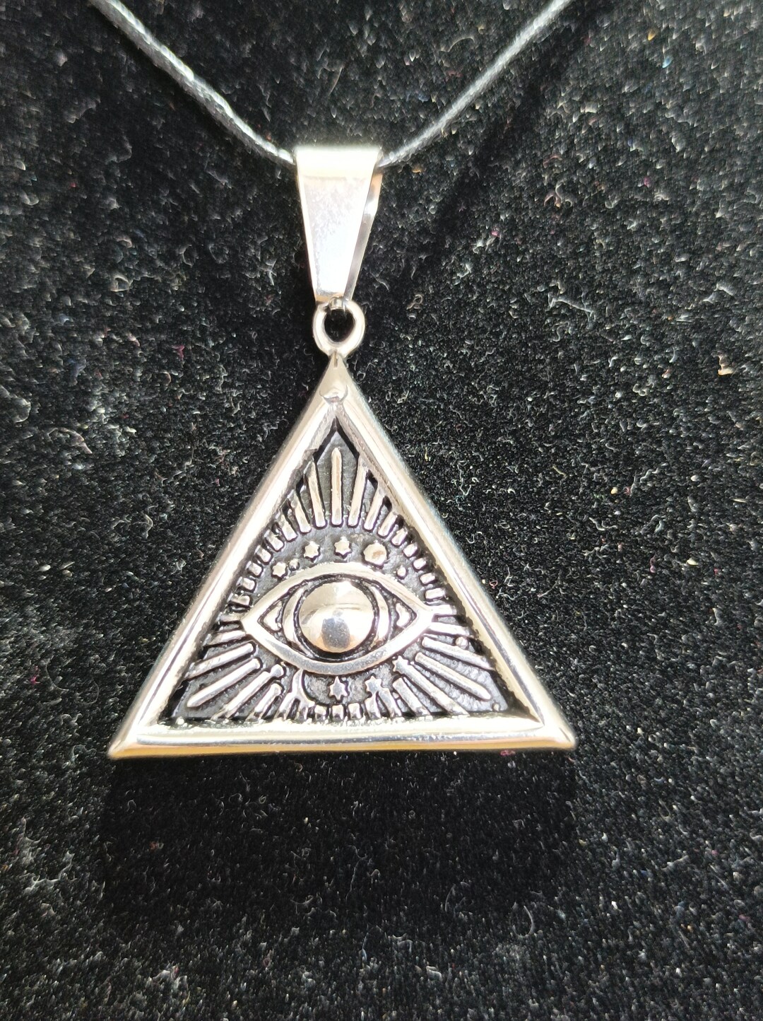 Horus Eye Pendant Triangle - Etsy