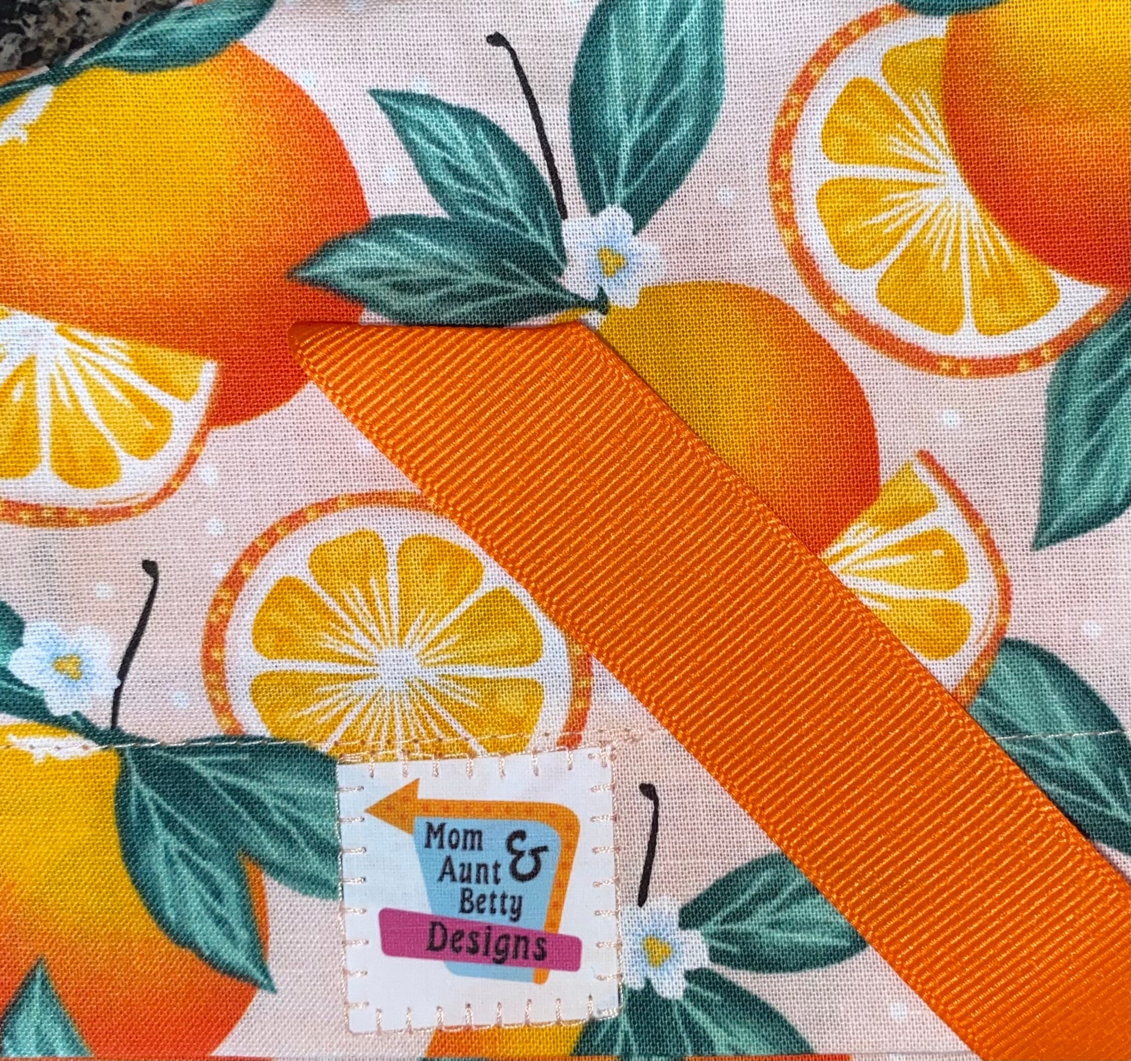 Surgical Ponytail Scrub Cap Hat Oranges Citrus Womens Mens - Etsy