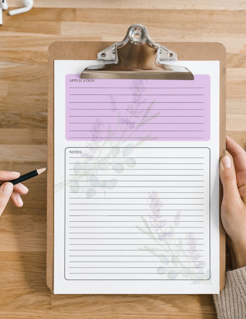 Printable Sermon Notes Page Bible Study Lavender Purple A4 A5 Letter ...