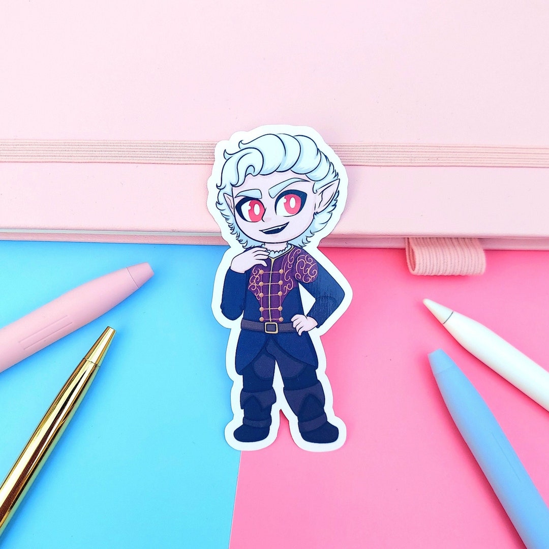 Astarion Vinyl Sticker Baldur's Gate 3 Sticker for Laptop, Journal ...