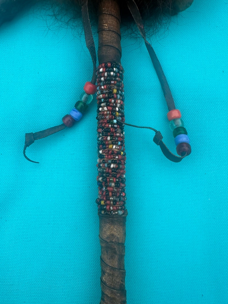 Vintage Native American Horn Rattle - Etsy