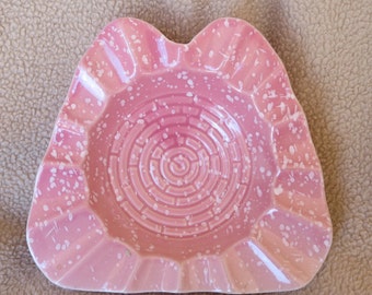 Pink Leaf Ashtray - Etsy