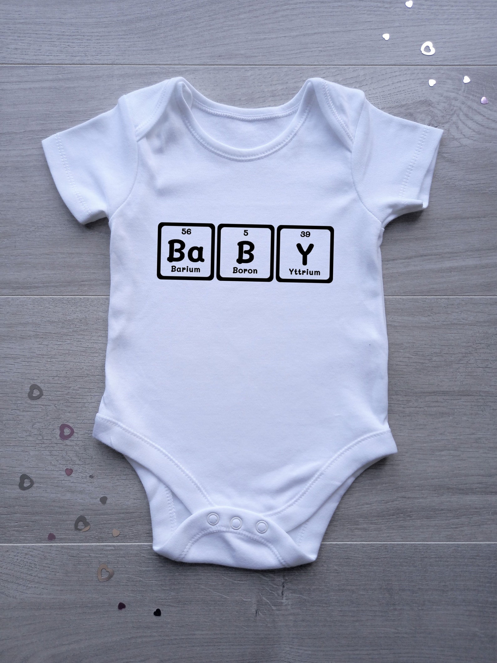 Cute Baby Science Bodysuits Chemistry Elements Cute Nerdy Baby Vests - Etsy