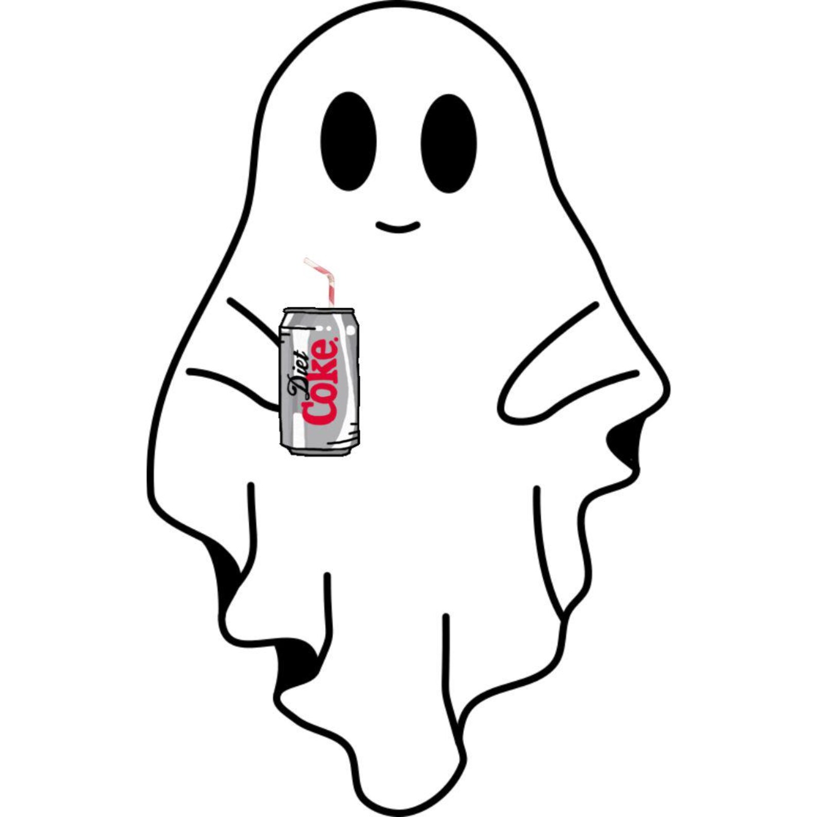 Ghost Drinks Halloween Aesthetic PNG - Etsy