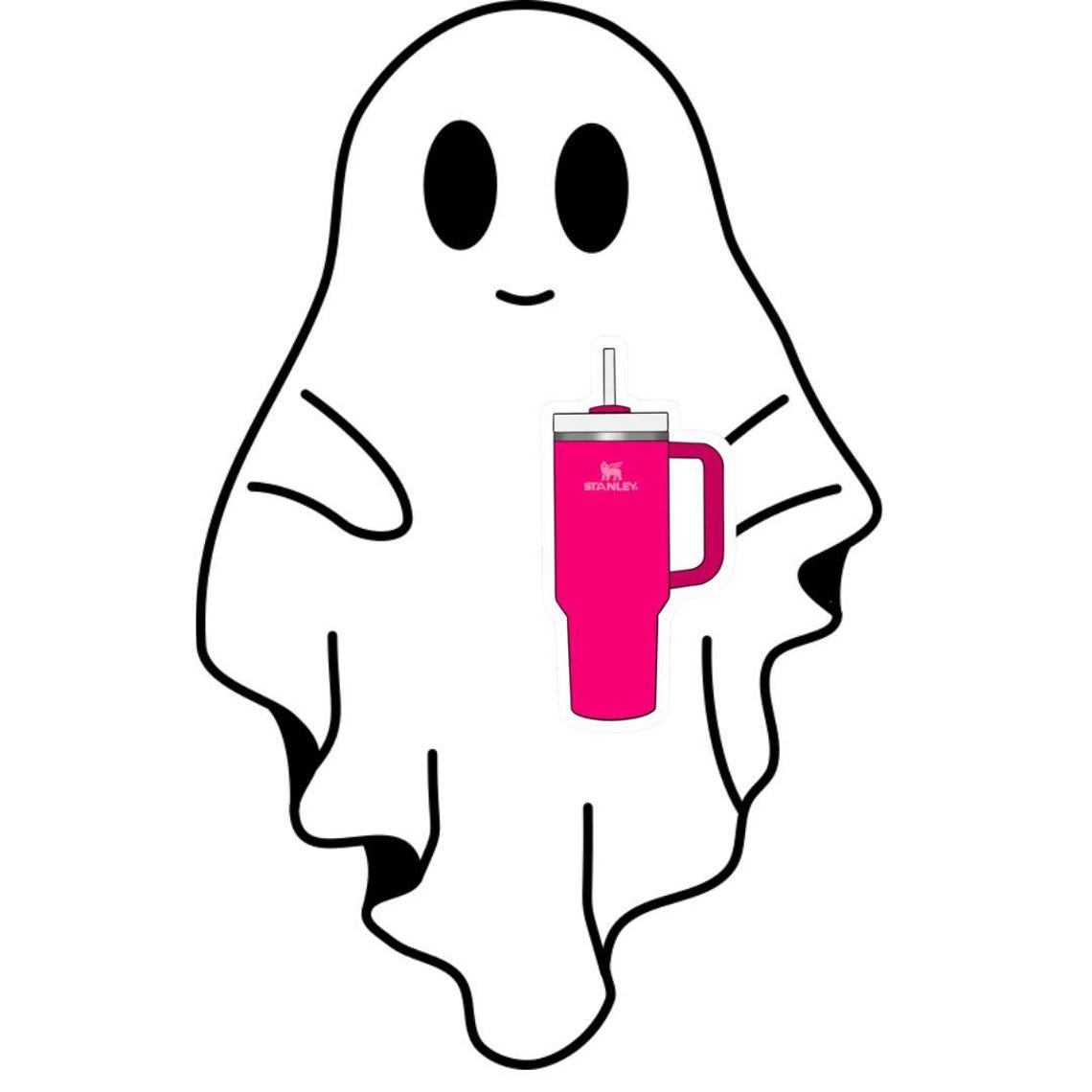 Ghost Drinks Halloween Aesthetic PNG - Etsy