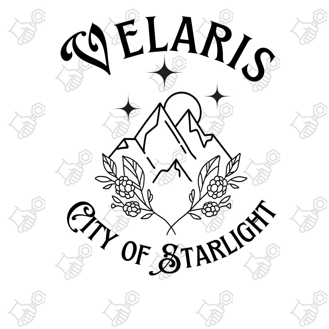 ACOTAR, Velaris, City of Starlight, PNG for Sublimation, Fayre and ...