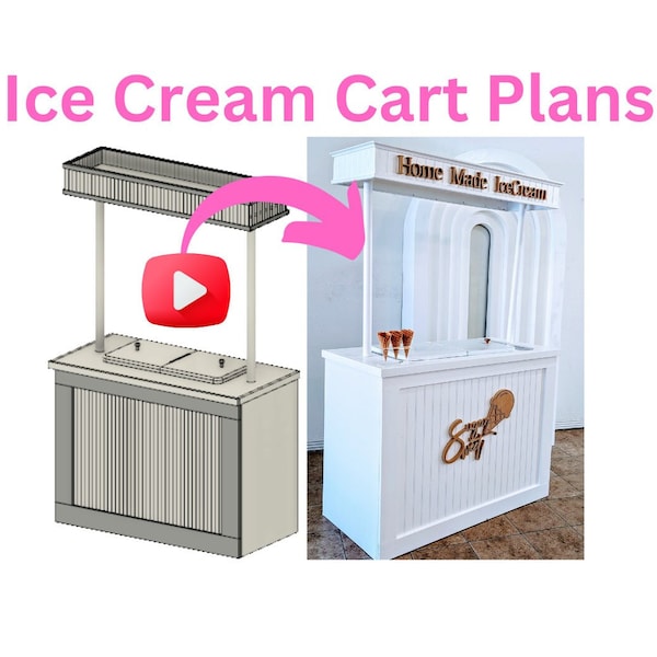Ice Cream Cart - Etsy