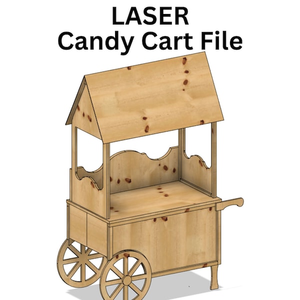 Candy Cart File Plans - Etsy