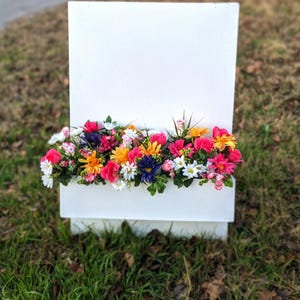 Welcome Sign Flower Box Display PLANS Directions With Measurements ...