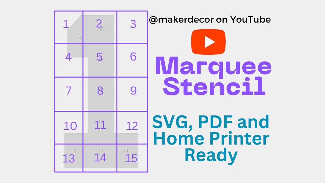 Regular Marquee # (1) 48 Inches Tall X 23 Inches Wide Digital ...