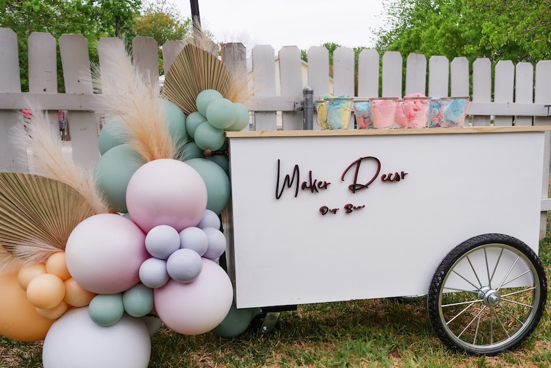 Candy Cart Trolley Style PLANS With Measurements - DIGITAL DOWNLOAD ...