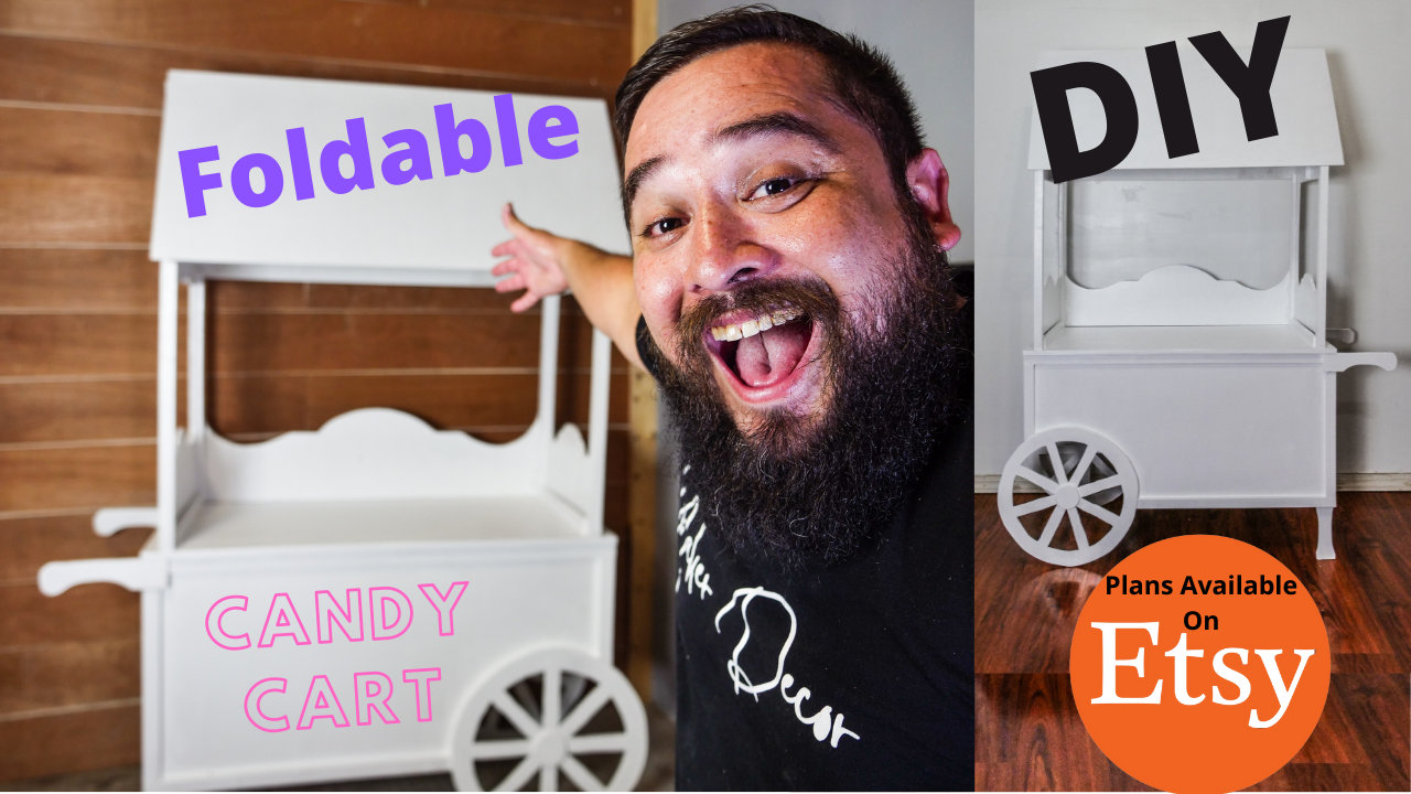 Candy Cart Traditional Style foldable PLANS With - Etsy Canada