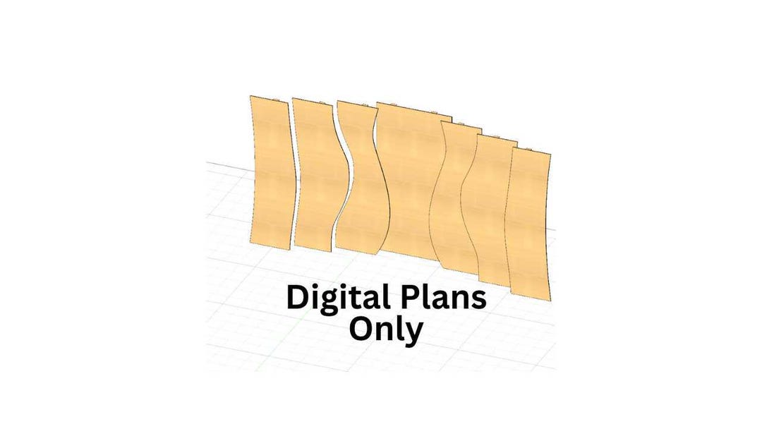 Multiple Wavy Wall Backdrop PLANS - DIGITAL DOWNLOAD (these Are 0nly ...