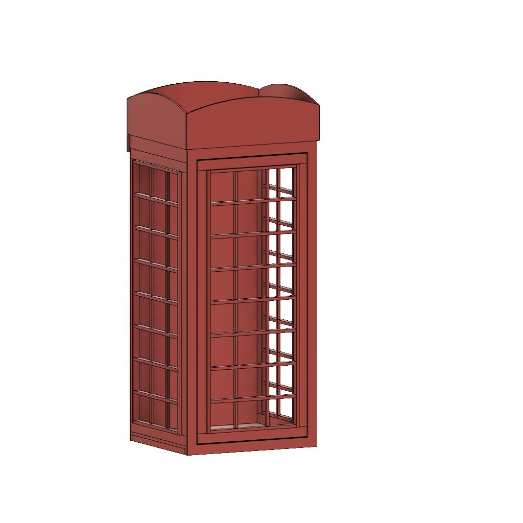 Telephone Booth Backdrop PLANS With Measurements- DIGITAL DOWNLOAD ...