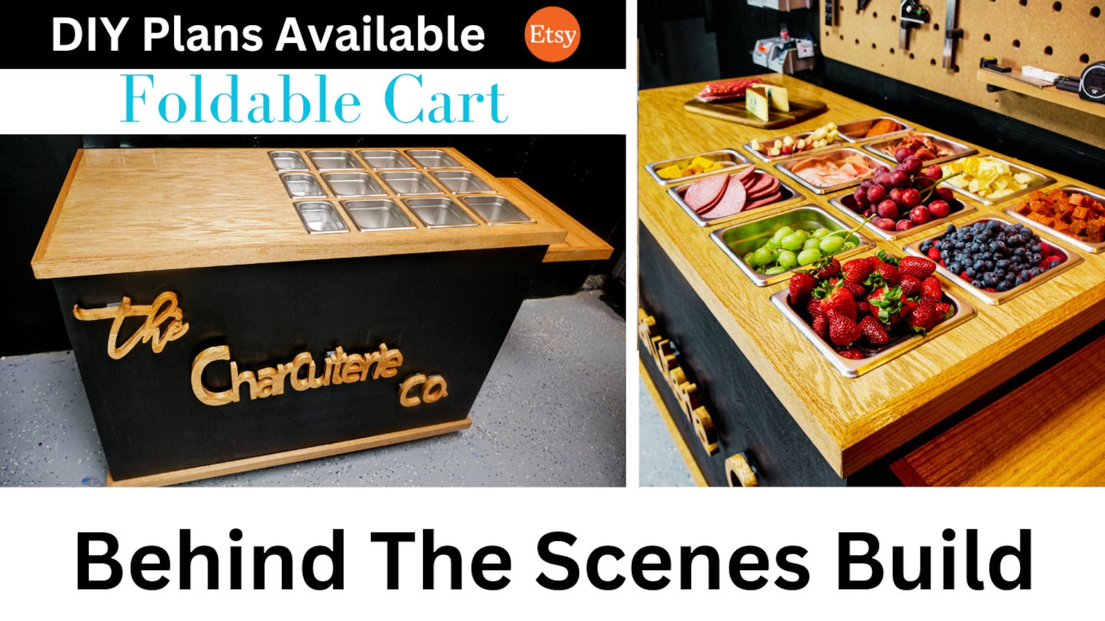 Charcuterie Cart /coffee Cart Style foldable PLANS With Measurements ... Charcuterie Cart /coffee Cart Style foldable PLANS With Measurements ...