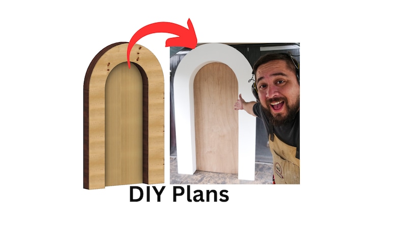3D Single Layer Arch PLANS With Measurements - DIGITAL DOWNLOAD (these ...