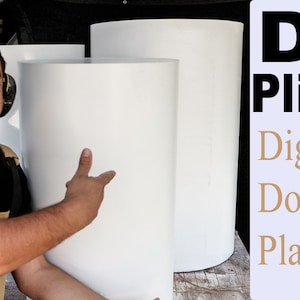 Plinths PLANS With Measurements - DIGITAL DOWNLOAD (these Are 0nly ...