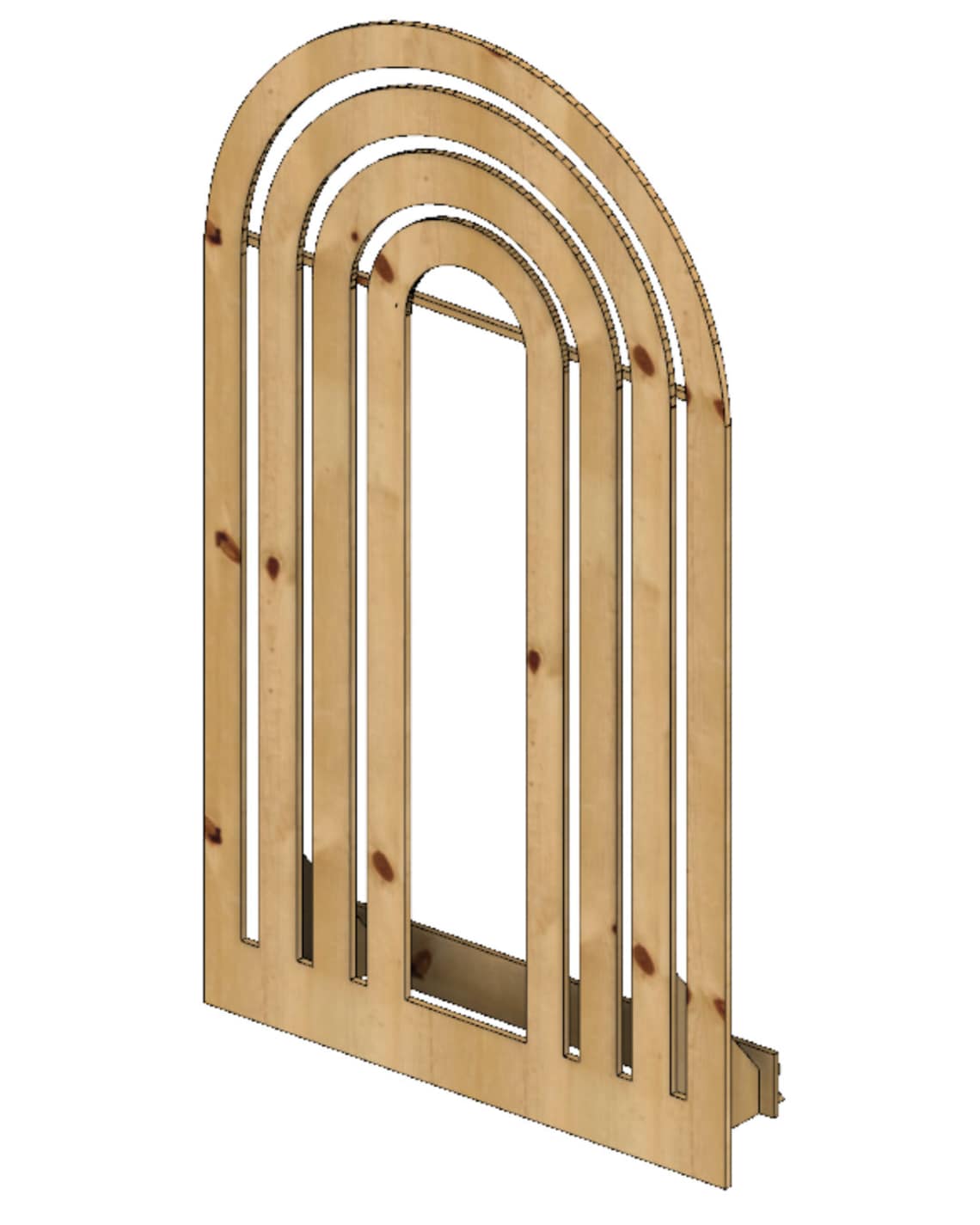 Rainbow Arch Backdrop PLANS With Measurements DIGITAL - Etsy