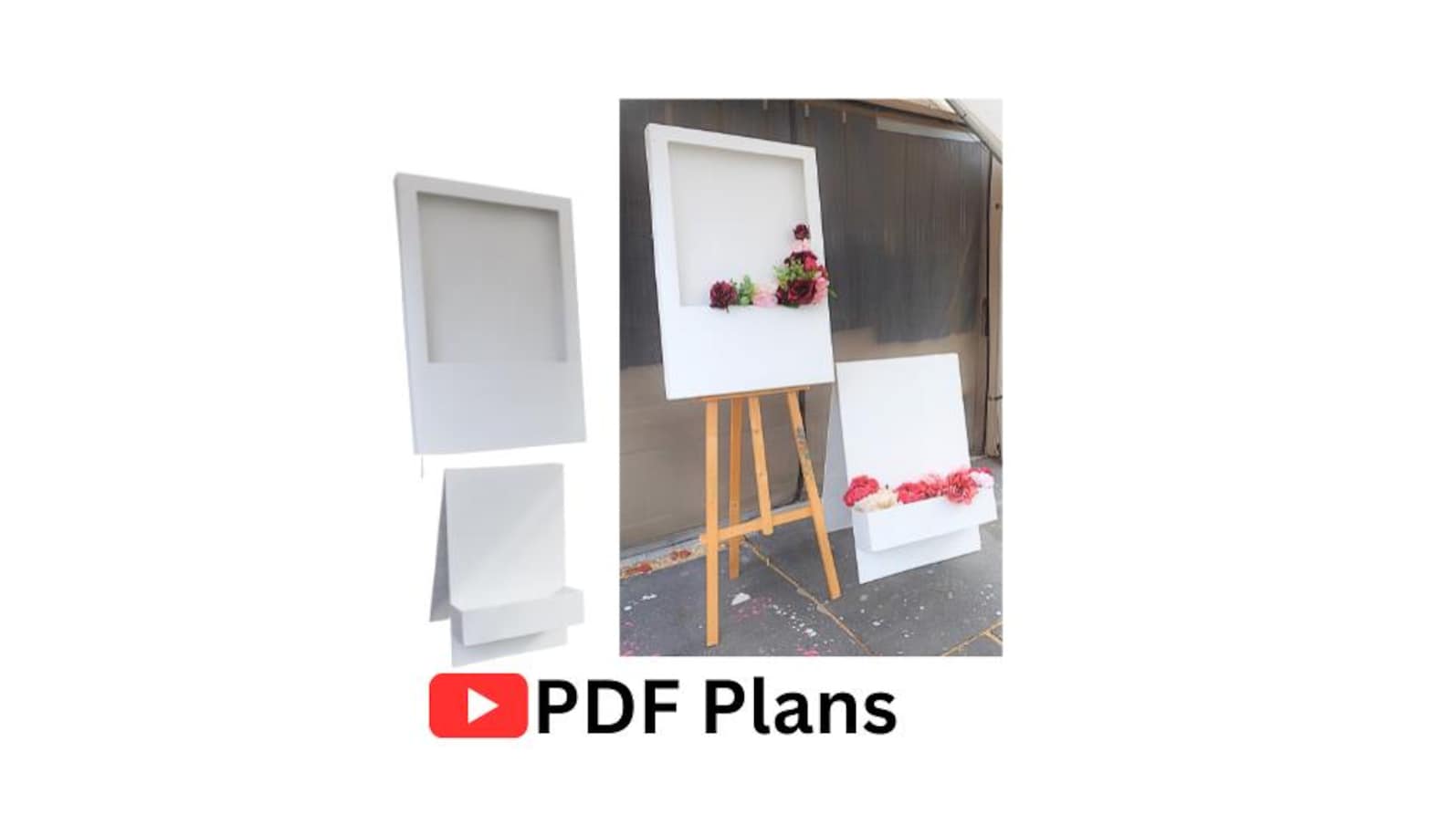 Welcome Sign Flower Box Display PLANS Directions With Measurements ...