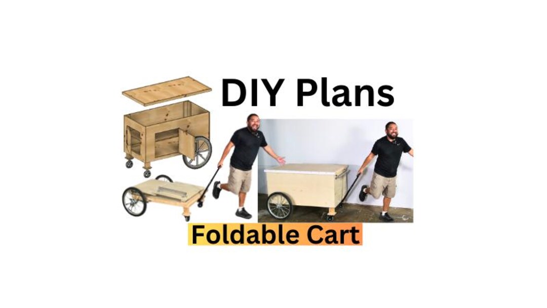 Downtown Candy Cart PLANS - Foldable Plans With Measurements- DIGITAL ...