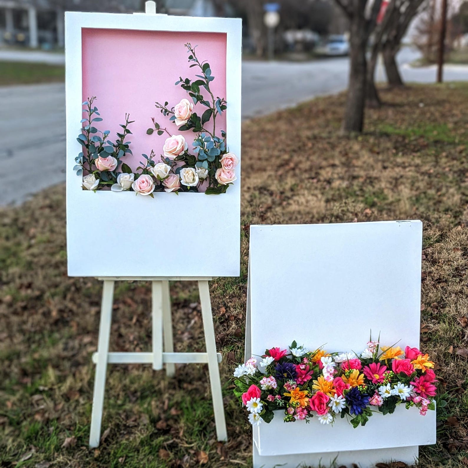 Welcome Sign Flower Box Display PLANS Directions With Measurements ...