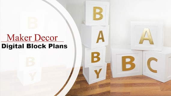 Baby Box PLANS With Measurements DIGITAL DOWNLOAD these Are - Etsy