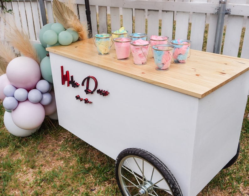 Candy Cart Trolley Style PLANS With Measurements - DIGITAL DOWNLOAD ...