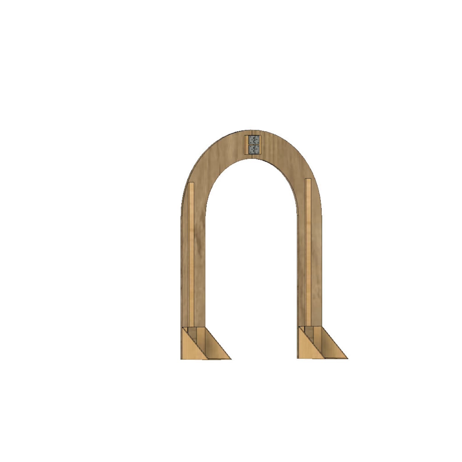Foldable Open Arch PLANS With Measurements- DIGITAL DOWNLOAD (these Are ...