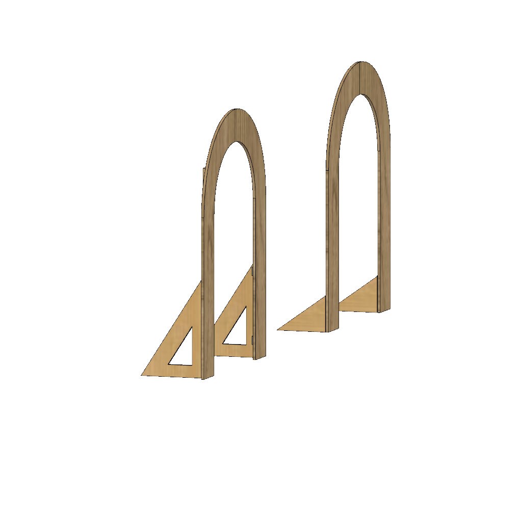 Foldable Open Arch PLANS With Measurements DIGITAL DOWNLOAD - Etsy