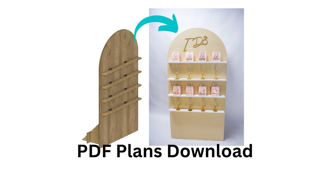 Treat Wall PLANS With Measurements- DIGITAL DOWNLOAD (these Are Only ...