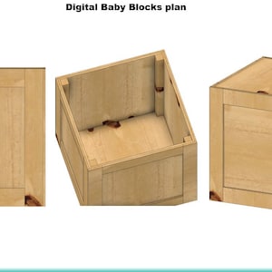 Baby Box PLANS With Measurements- DIGITAL DOWNLOAD (these Are Only ...