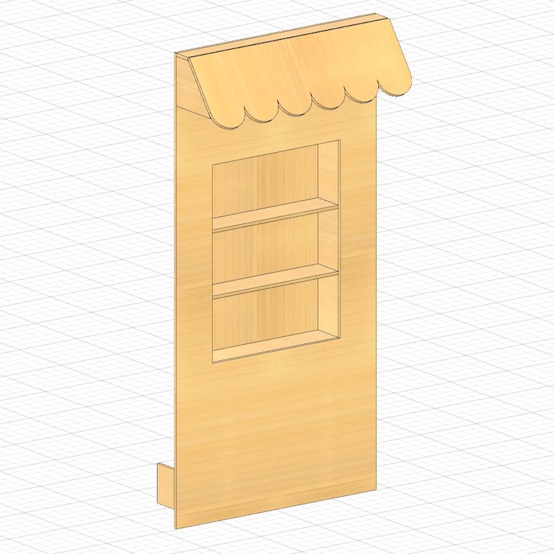 Treat Wall With Roof Backdrop PLANS - DIGITAL DOWNLOAD (these Are 0nly ...