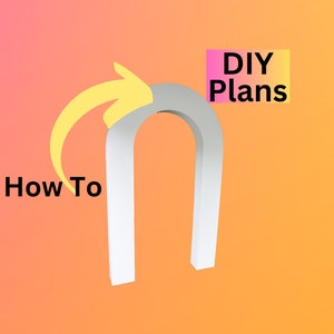 3D Single Layer Arch PLANS With Measurements - DIGITAL DOWNLOAD (these ...